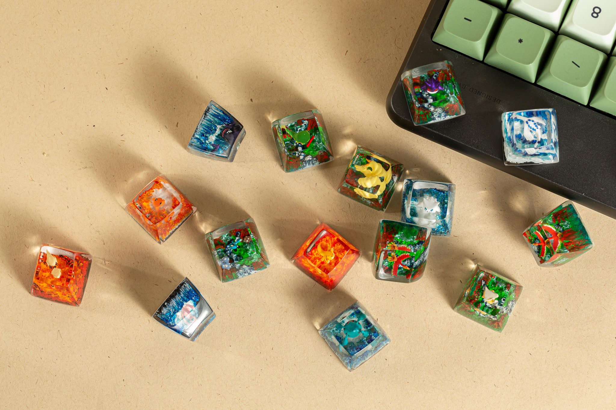 Custom Pokemon Keycap - Hirosart - Keycaps studio