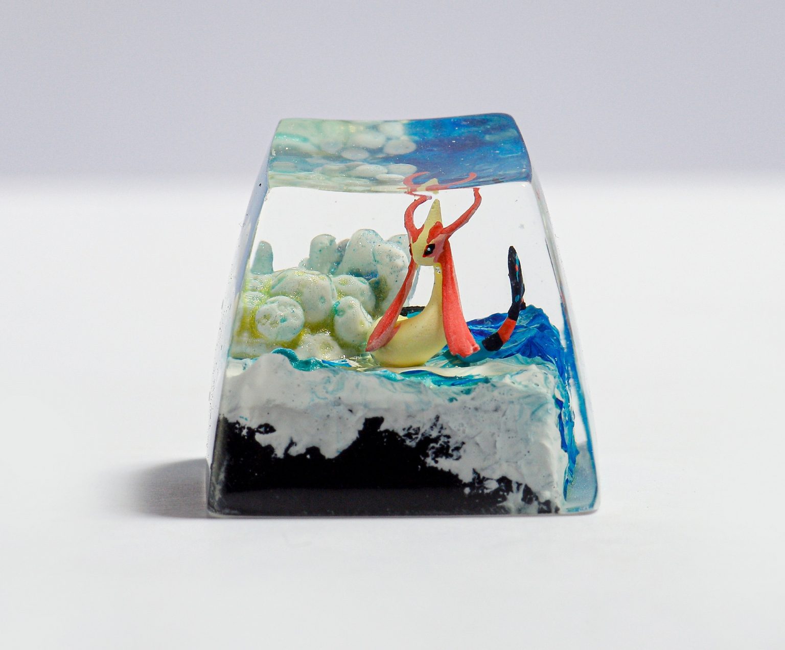 Milotic Pokemon Keycap - Hirosart - Keycaps studio