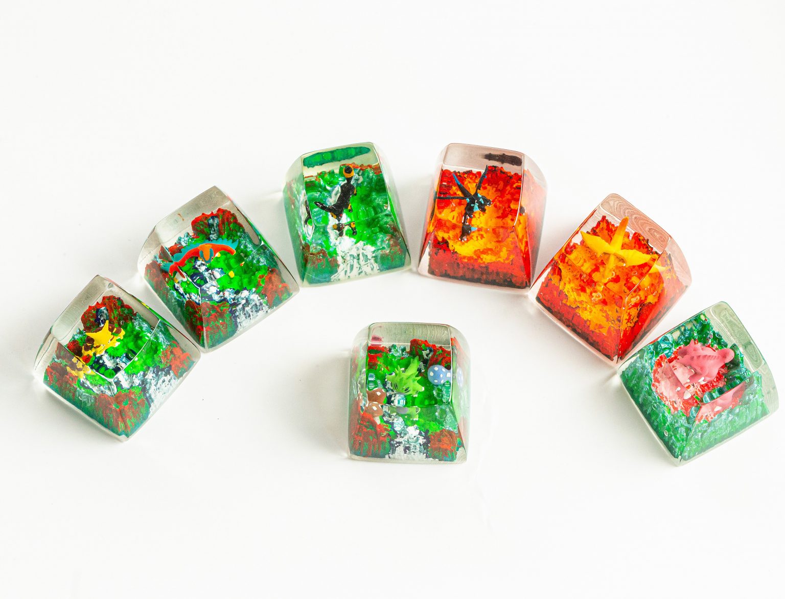 Custom Pokemon Keycap - Hirosart - Keycaps studio