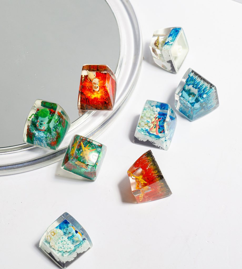 Custom Pokemon Keycap - Hirosart - Keycaps studio