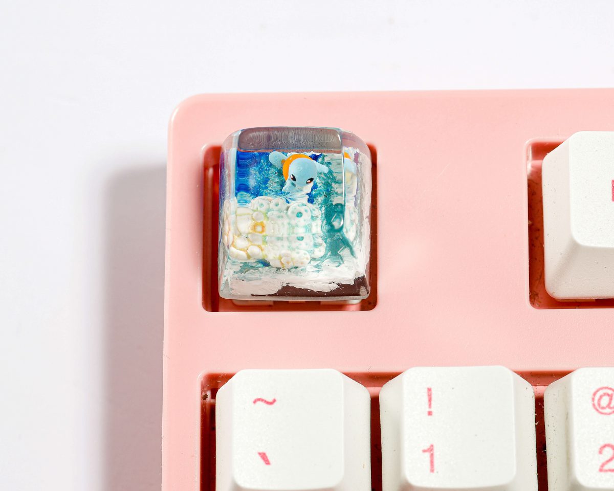 Squirtle artisan keycap - Hirosart - Keycaps studio