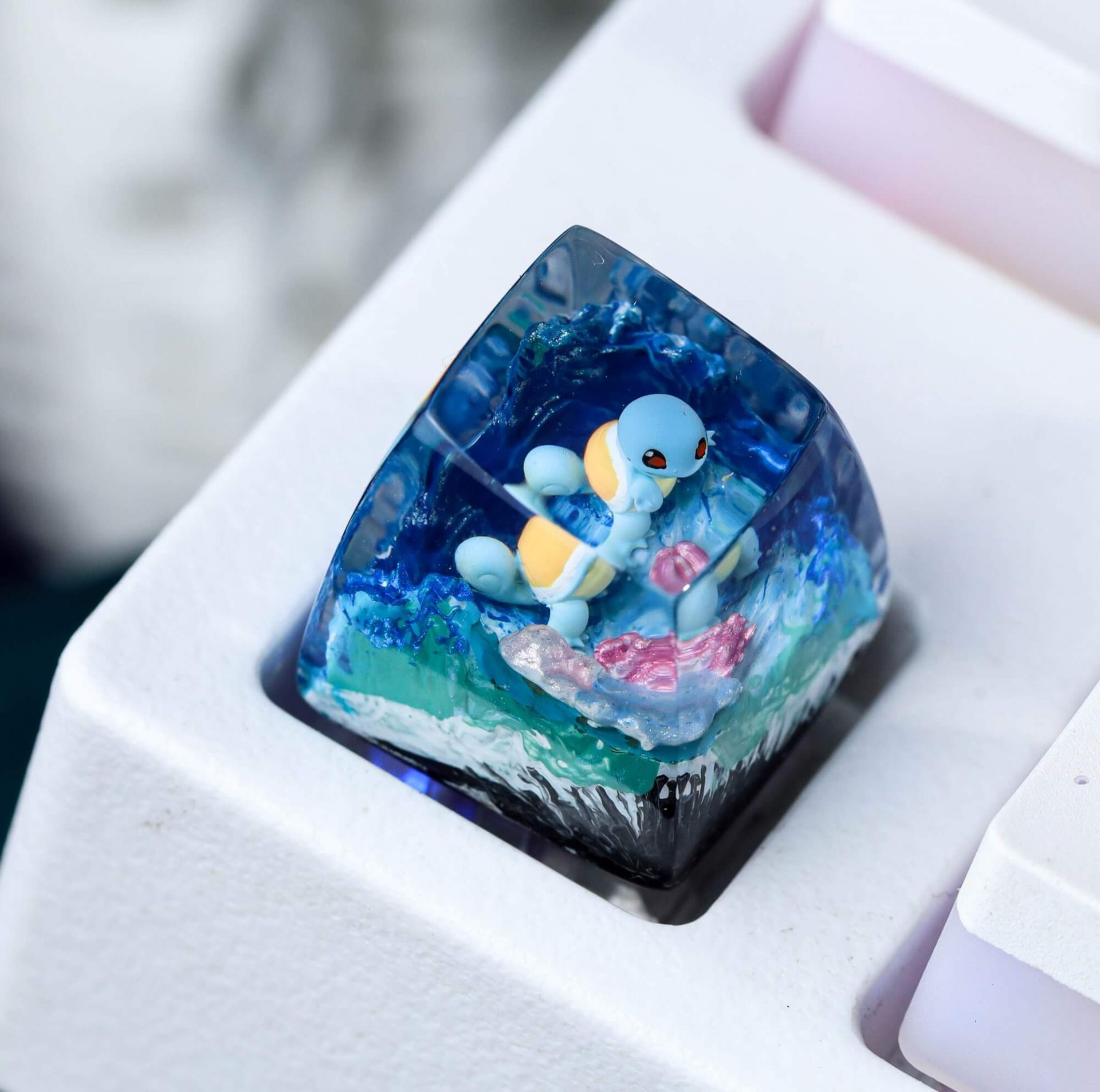 Squirtle artisan keycap - Hirosart - Keycaps studio