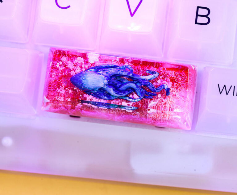 The Kraken artisan keycap - Hirosart - Keycaps studio