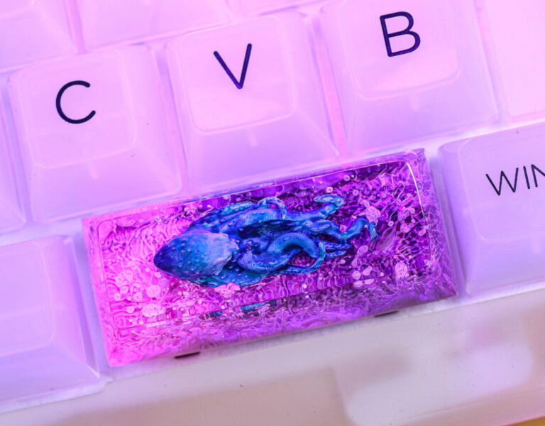 The Kraken artisan keycap - Hirosart - Keycaps studio