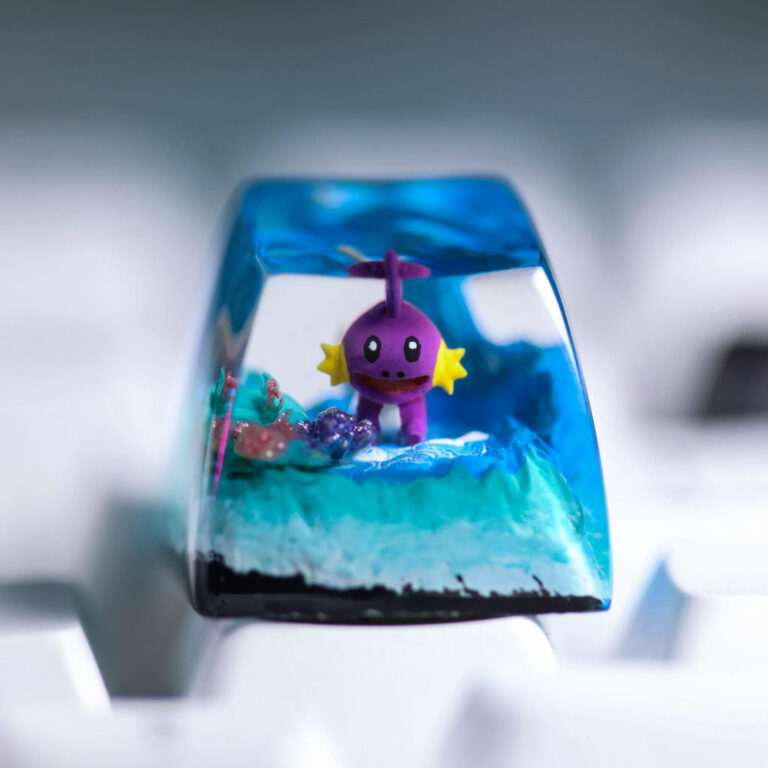 Custom Spacebar pokemon keycap - Hirosart - Keycaps studio